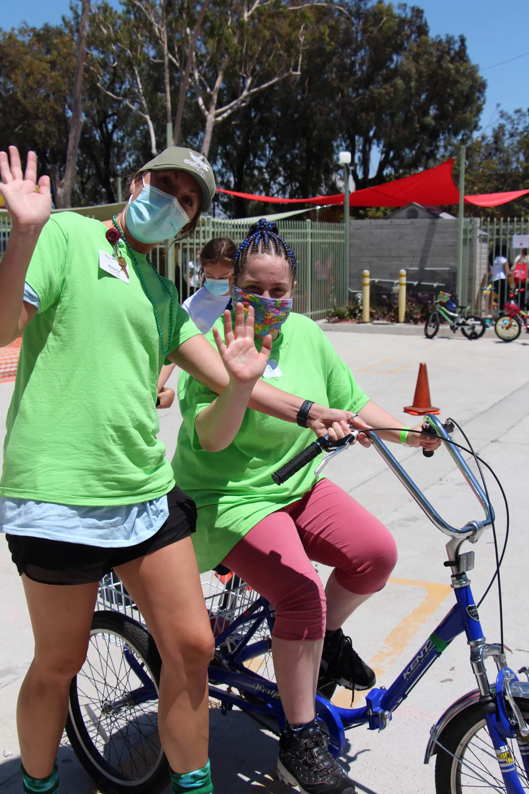 Campers celebrate a day of fun activities at Club SENSATIONal 2021 ...